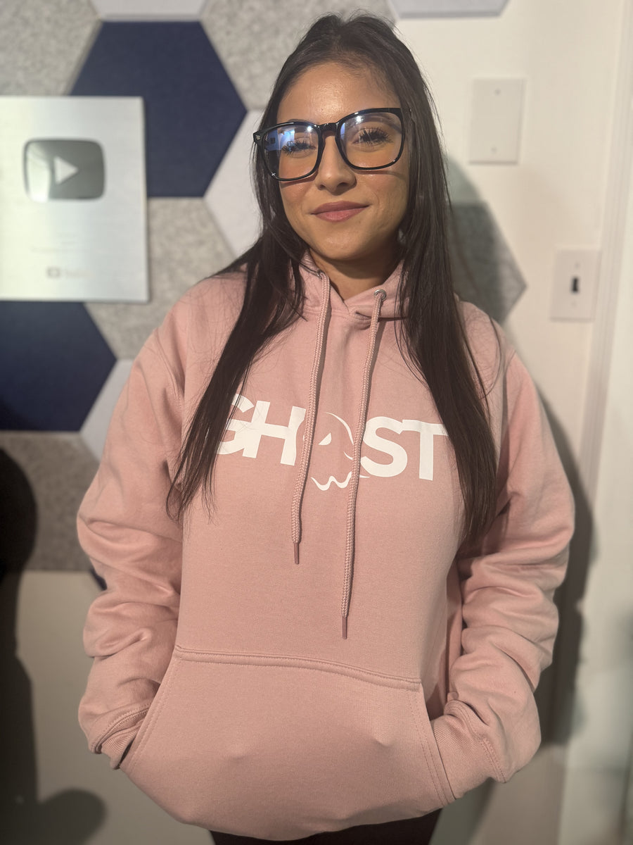 Pink GHOST Hoodie – VZN Apparel